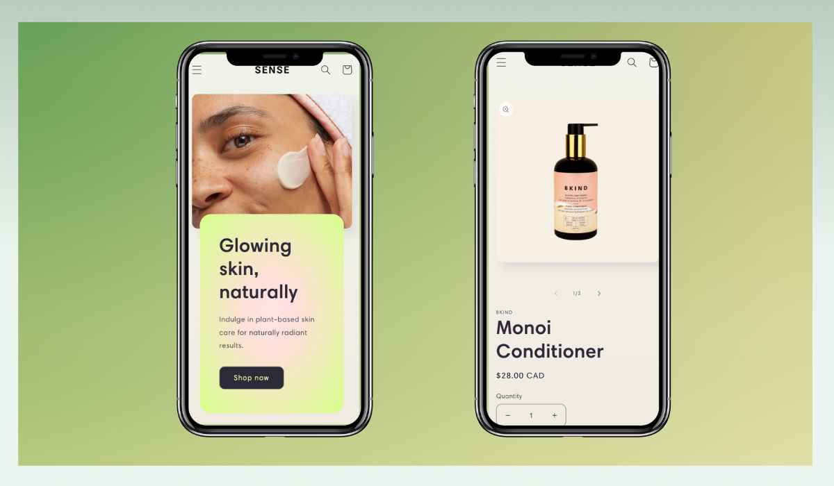 Sense Shopify Theme Review: A Closer Look at Design & Features
