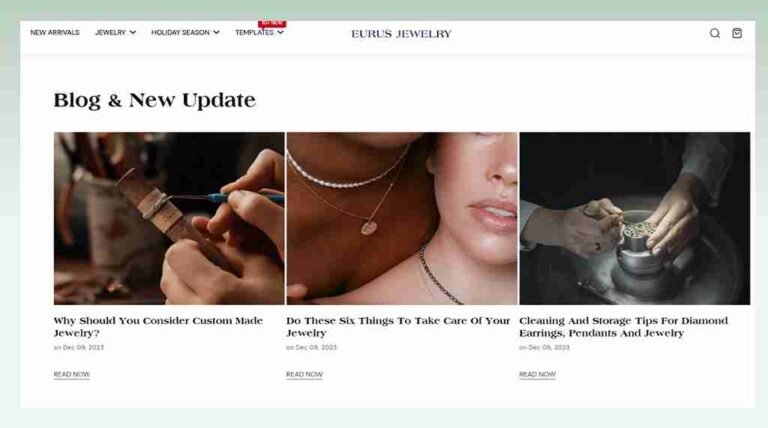 Eurus Shopify Theme Review: No.1 Fastest Shopify Theme!