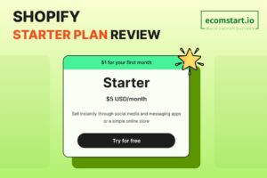 Shopify Starter Plan Review: Social Commerce Selling for Beginners