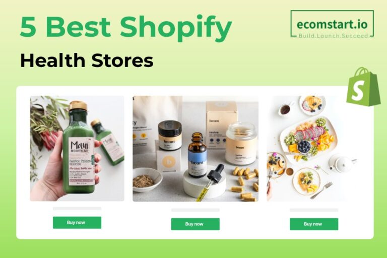 The Best 5 Shopify Health Stores You Should Not Miss In 2024
