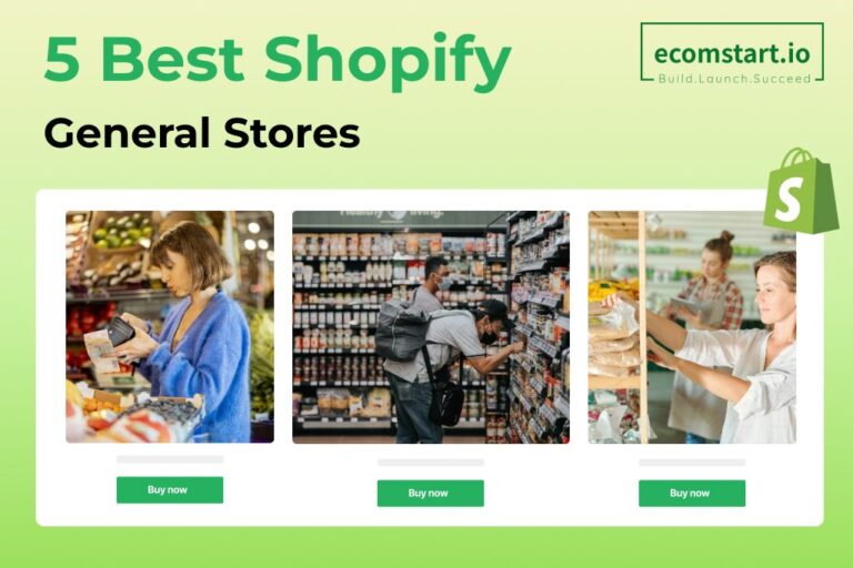 5 Examples Of Inspiring Shopify General Stores