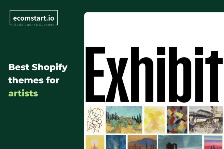 6 Best Shopify Themes for Artists: Top Free & Premium Options