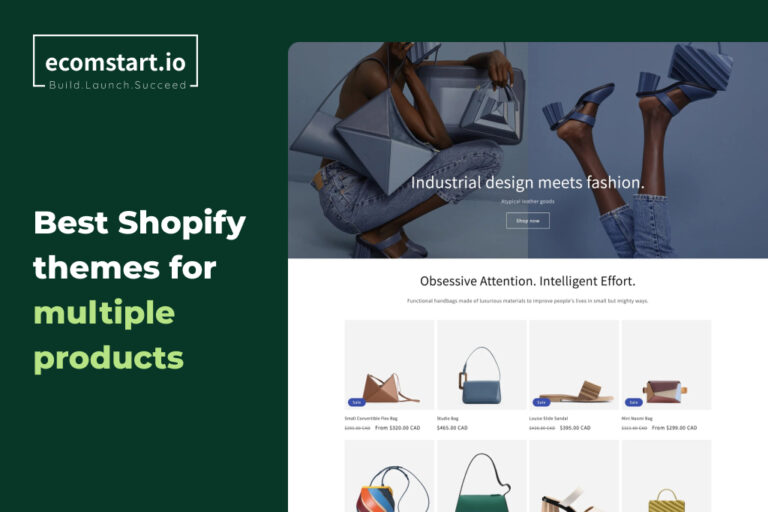 The Best Shopify Theme For Multiple Products: Top 5 Revealed
