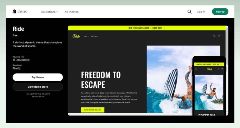 5 Best Shopify Theme for Sunglasses Brands