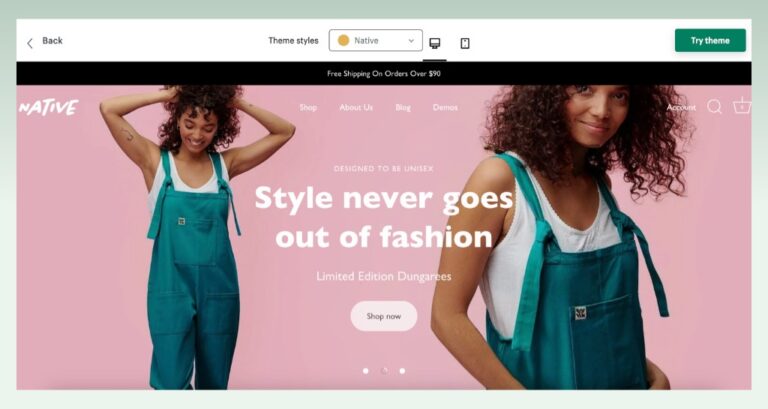 Showcase Shopify Theme Review: A Rare Gem for Fashion Stores