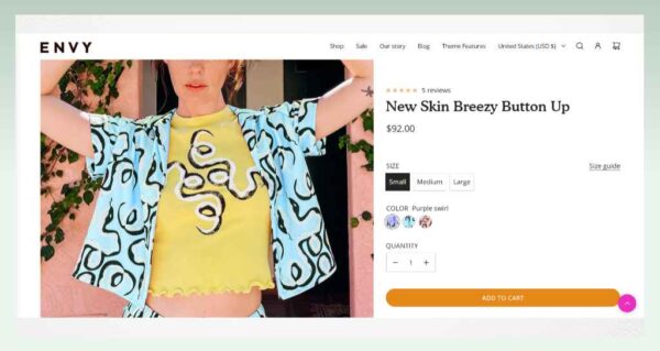 Envy Shopify Theme Review: A Premium Theme with Top Features