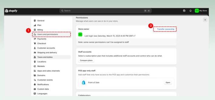 How To Transfer Ownership Of A Shopify Store: Just 5 Mins To Do